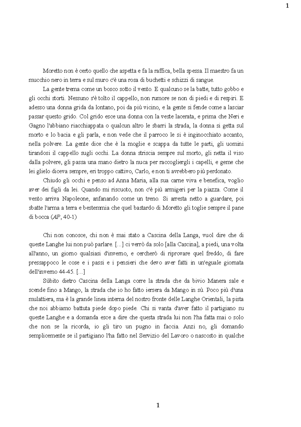 Citaz Fen AP - Moretto non è certo quello che aspetta e fa la raffica ...