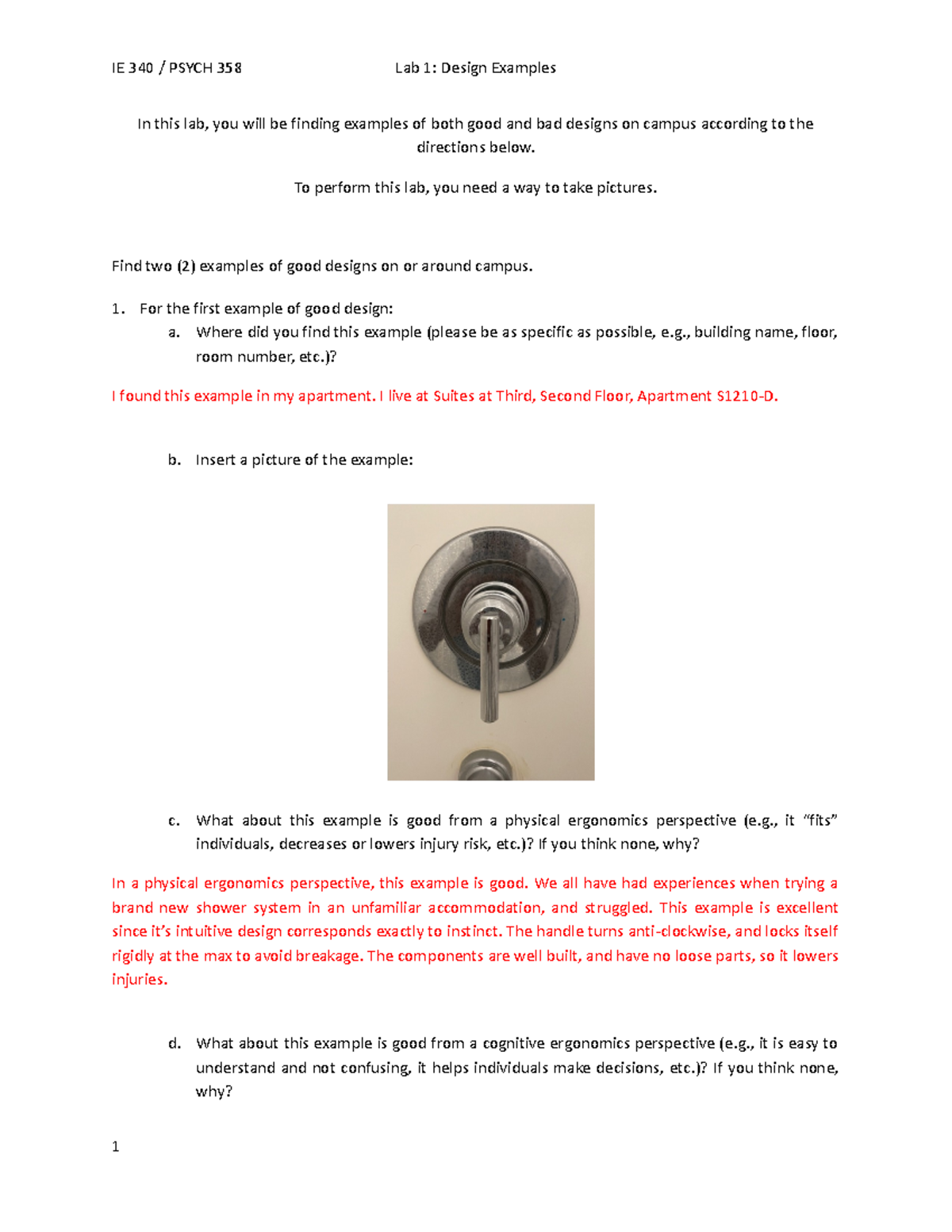 IE 340 Lab 1 - IE 340 Lab 1 Spring 2023 - In this lab, you will be ...