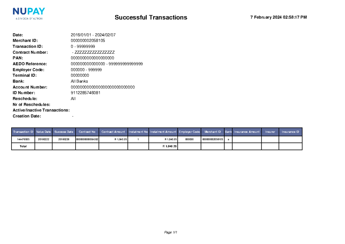 Doc - want to study - Successful Transactions 7 February 2024 02:58:17 ...