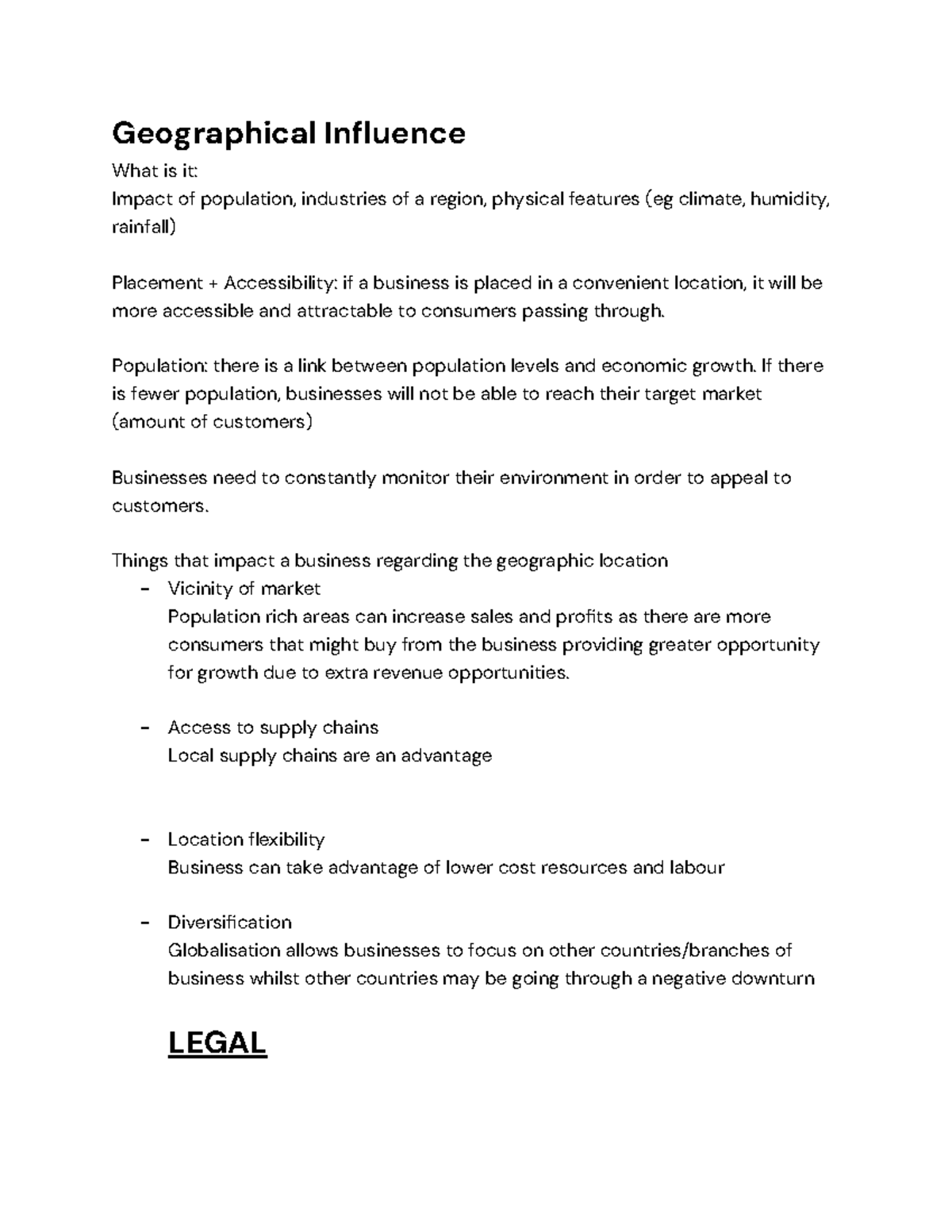 External influences - dndnd - Geographical Influence What is it: Impact ...