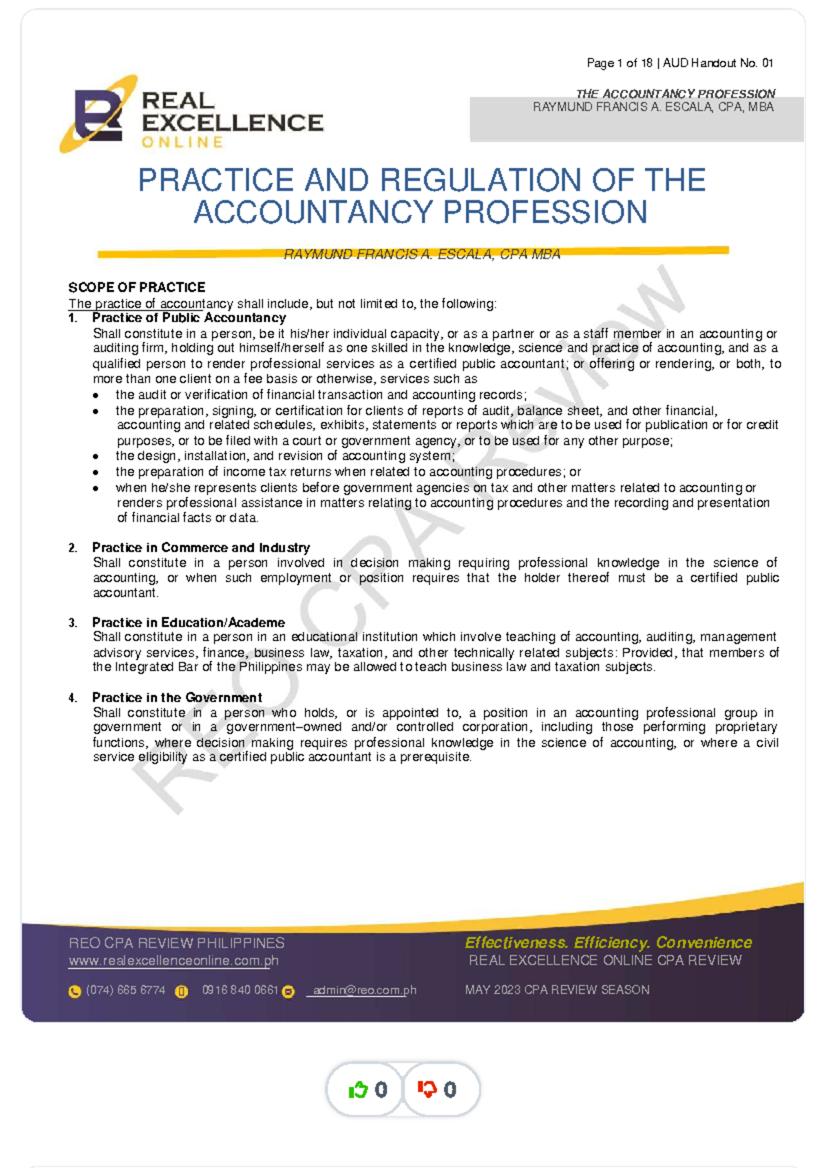 CH1- Accountancy Profession . audit theory - THE ACCOUNTANCY PROFESSION ...