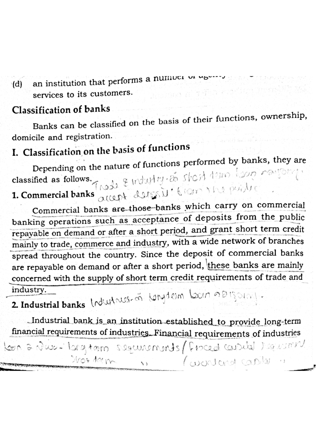 Classification of banks - Modern Banking - Studocu