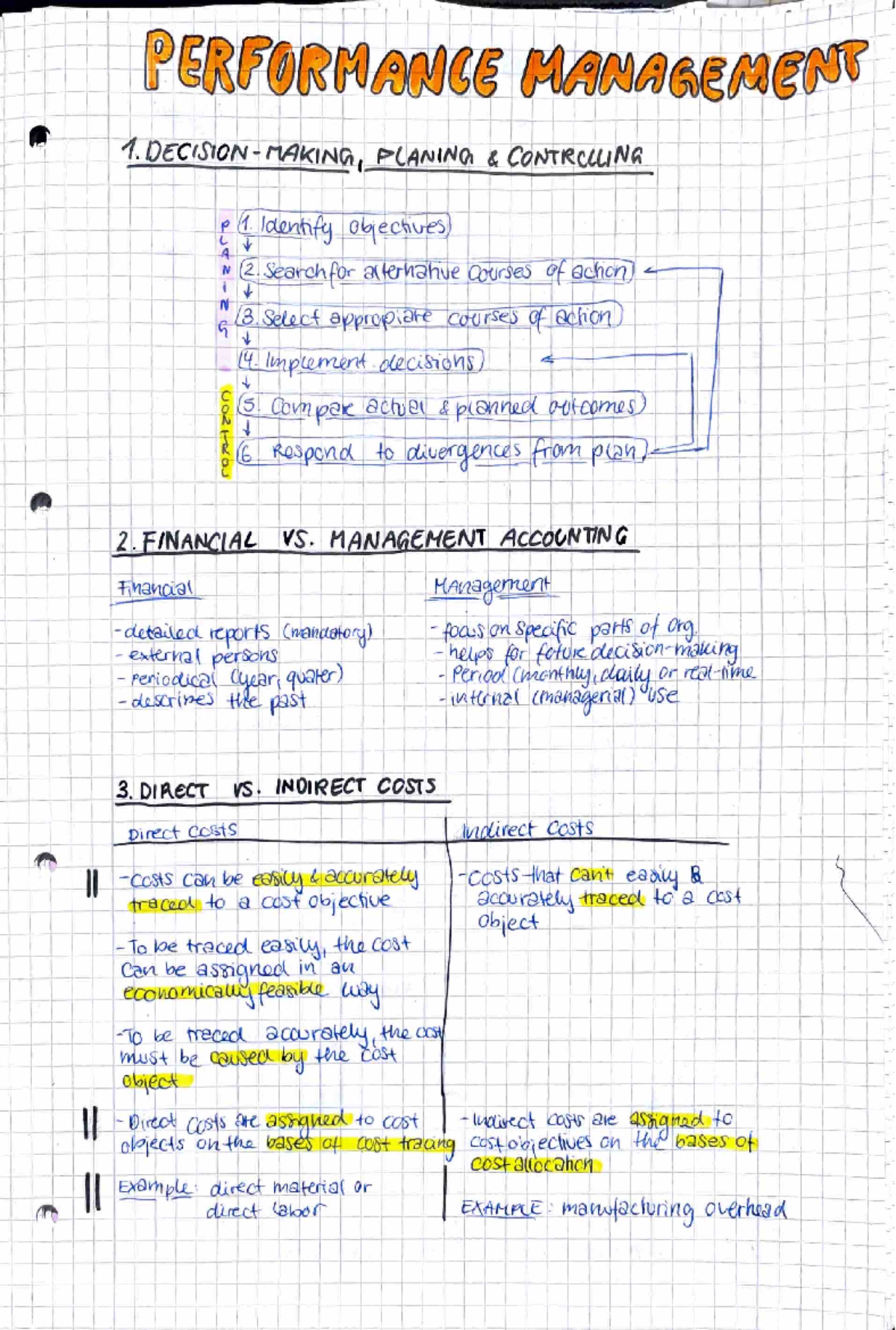 Sust. Performance Management summary - Sustainable Performance ...