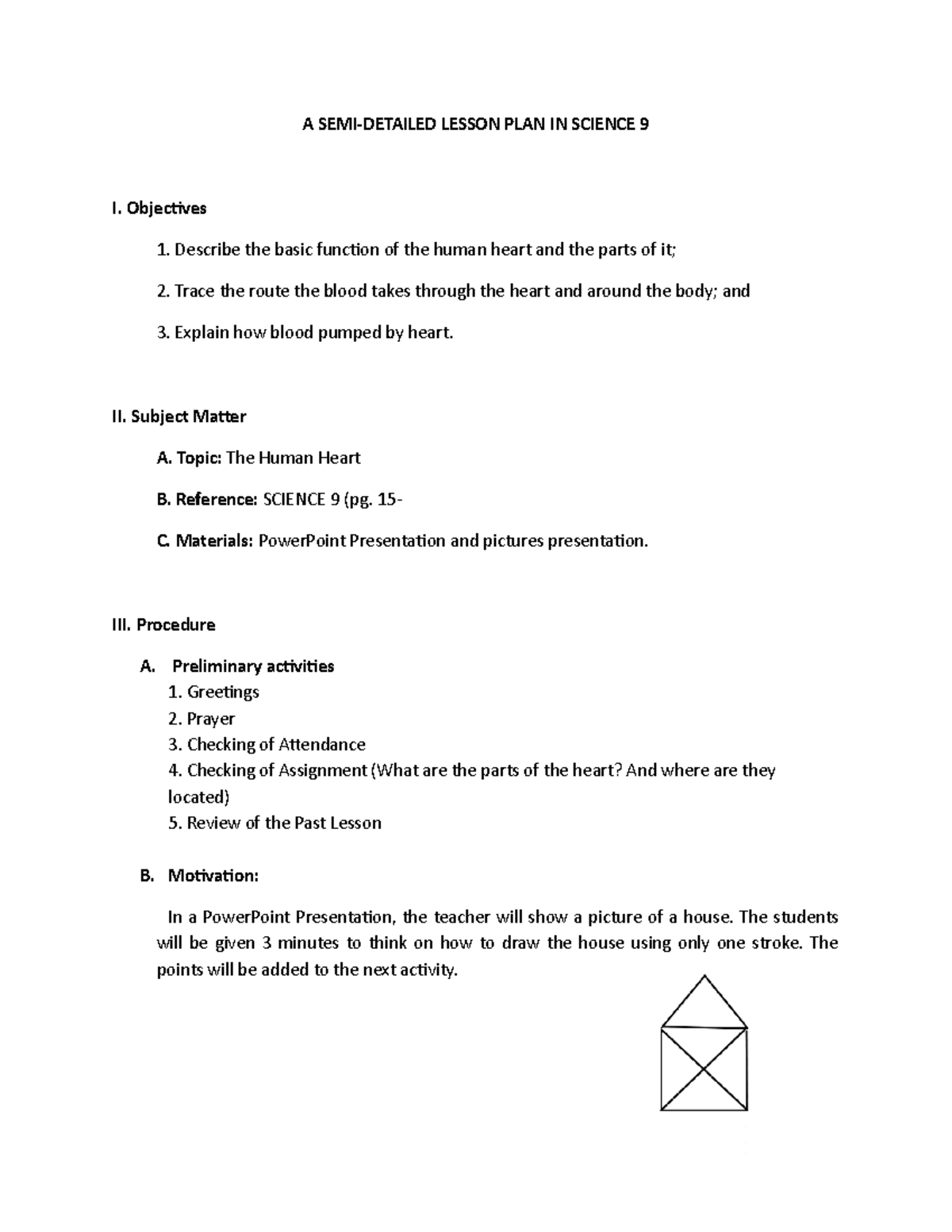 For demo teaching - cell division - A SEMI-DETAILED LESSON PLAN IN ...