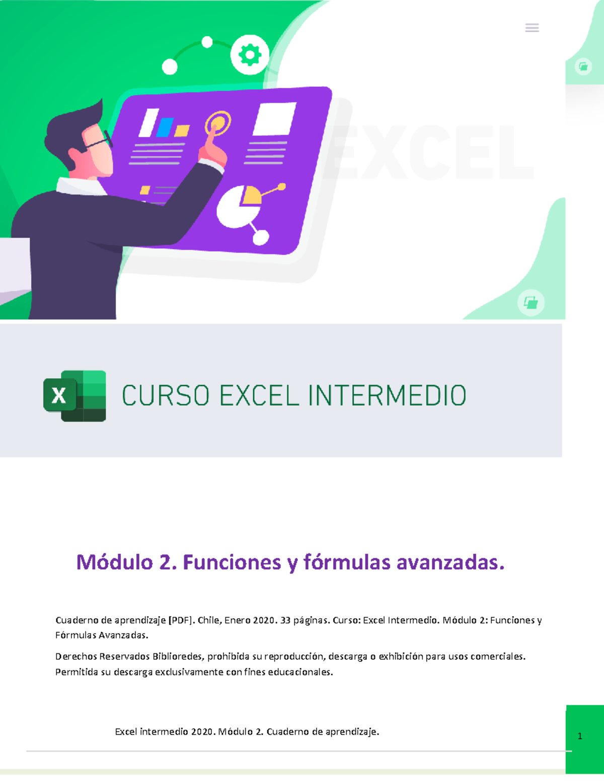1.1 Cuaderno de Aprendizaje Excel Intermedio Módulo 2 - Módulo 2 ...