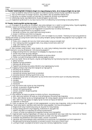 Ano ang Awiting Bayan - Lecture - Ano ang Awiting Bayan? Ang awiting ...