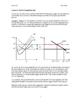 Lecture 9 242 - Econ 242 Prof. Zhao 1 Lecture 9: Game Theory (II) In the previous lecture, we ...