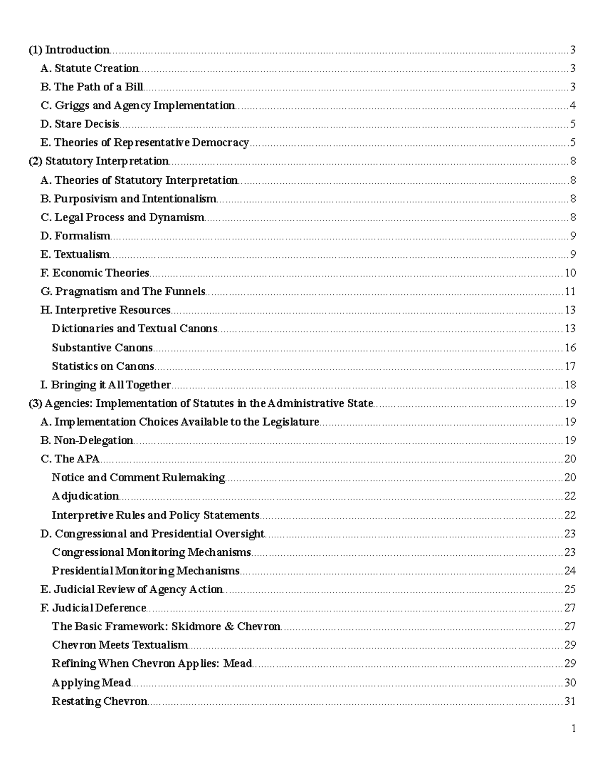 Leg Reg Outline - Spring 2021 - Leib - (1) Introduction - Studocu
