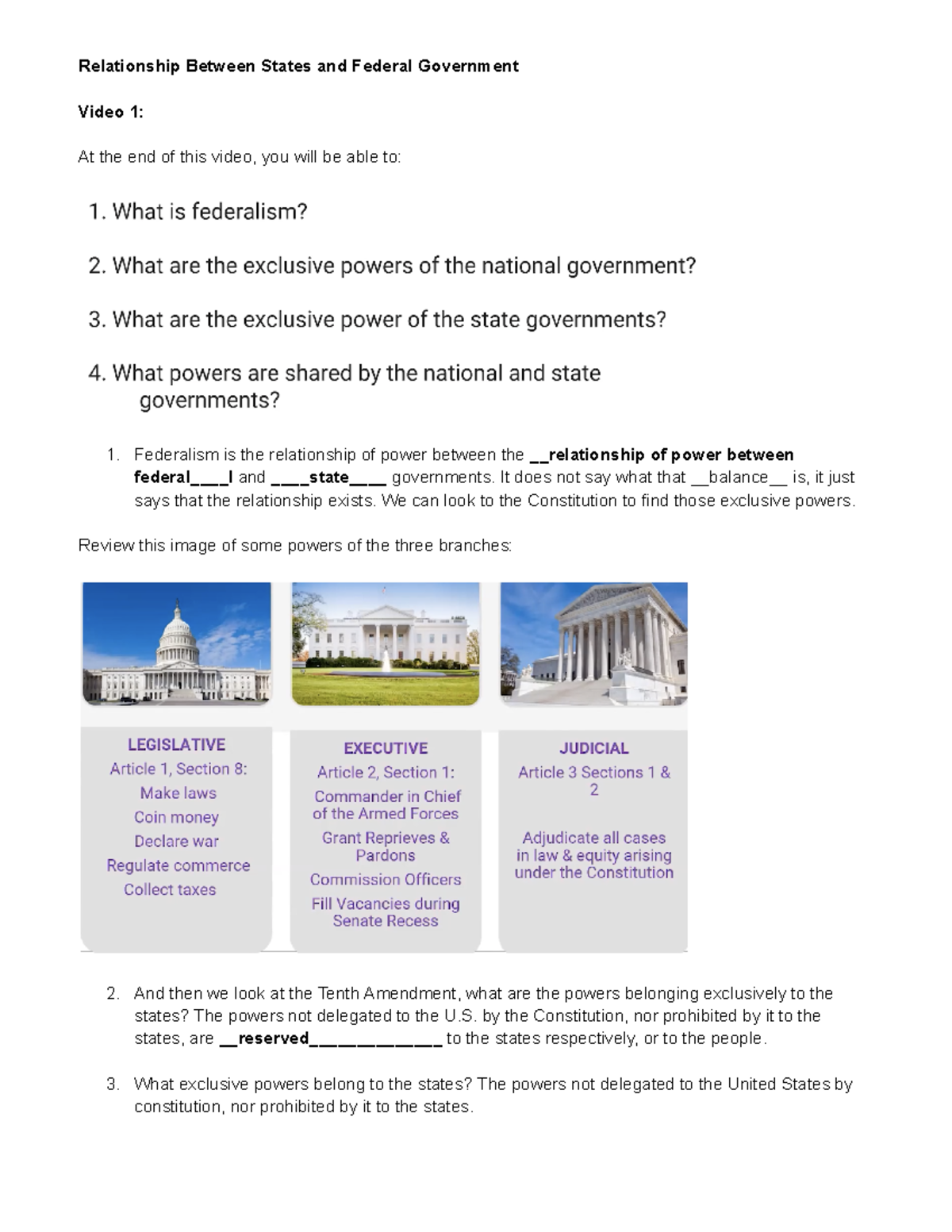 Video Notes - awldi lawjdaowjd awjdkawd - Relationship Between States ...