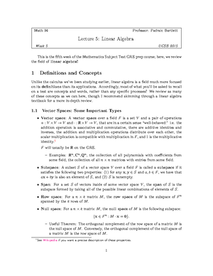 Math gre w2015 lecture 7 - Math 94 Professor: Padraic Bartlett Lecture ...