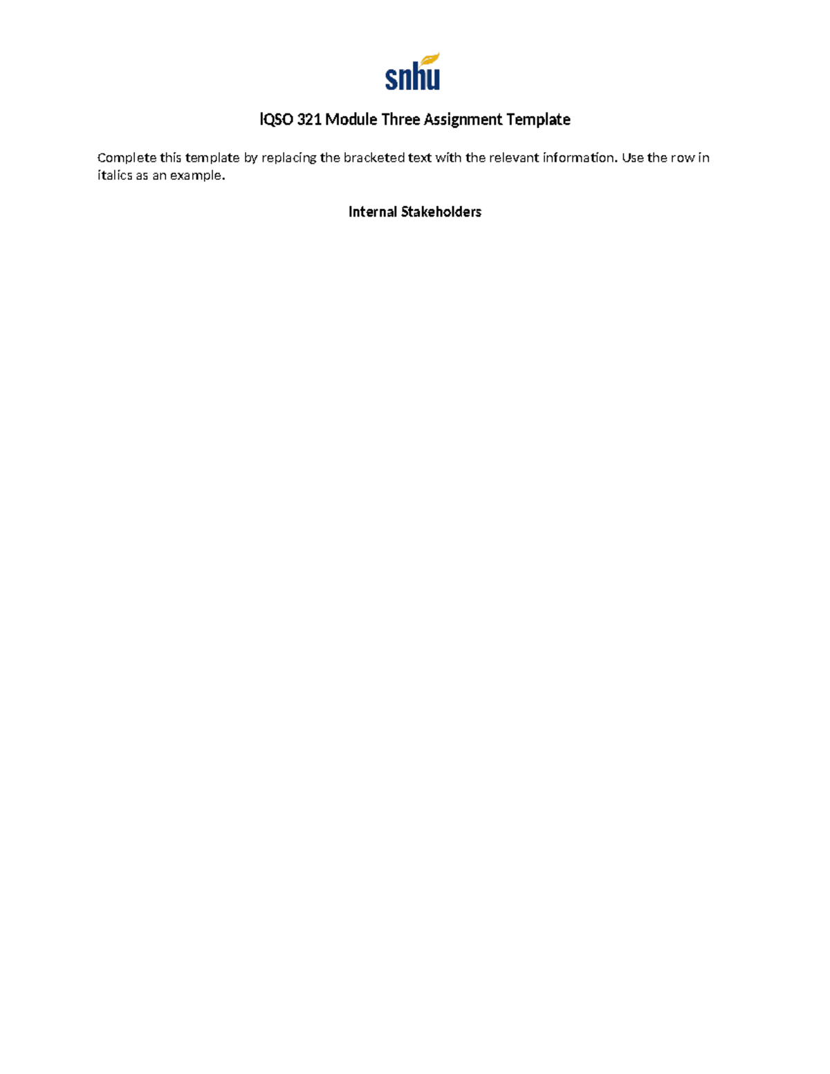 QSO 321 3-3 Assignment Template - lQSO 321 Module Three Assignment ...