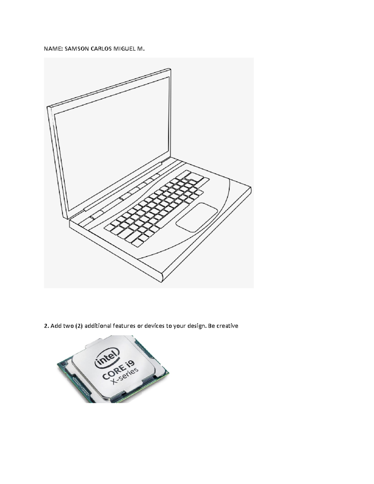 03 lab exe 1 - IT 201 OR 301 DEPENDS ON THE CURRICULUM - NAME: SAMSON ...