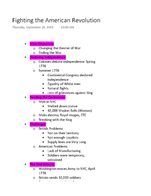 Give Me Liberty Ch. 15 Notes - Chapter 15 “What is Freedom ...