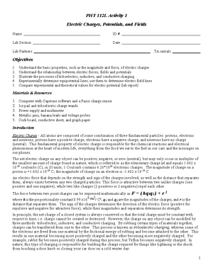 Lab 5: Magnetic Fields Lab Report - General Physics Laboratory Report ...