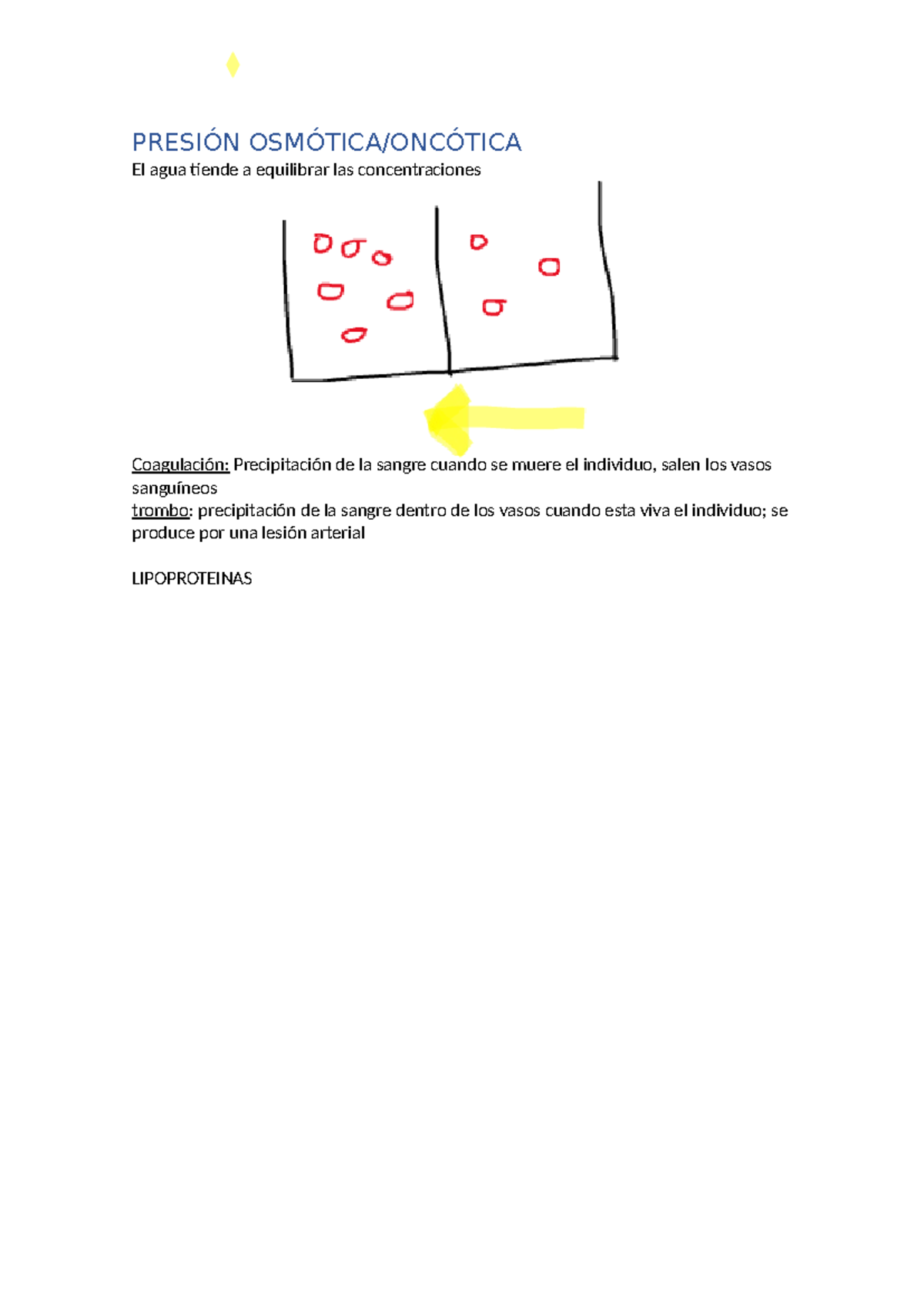 Presión Osmótica - Biología - PRESIÓN OSMÓTICA/ONCÓTICA El agua tiende ...