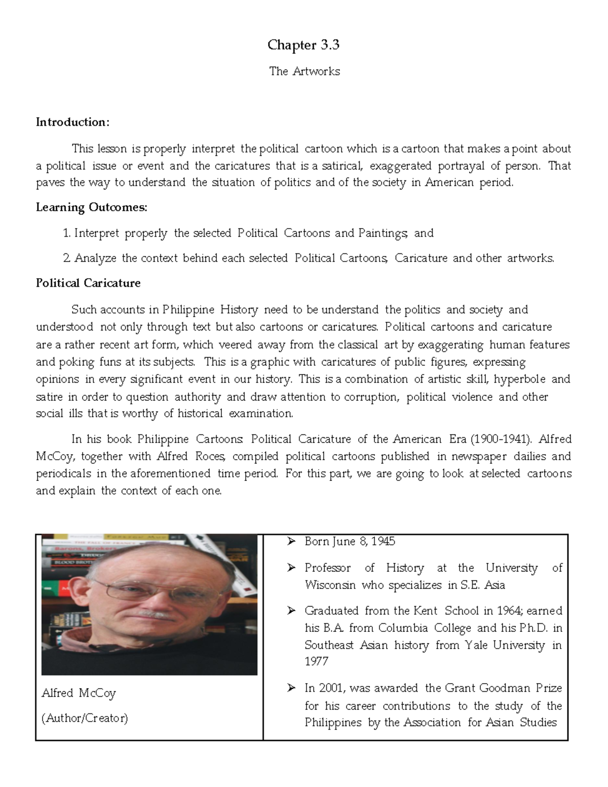 RPH Chapter 3 - This is the Lesson in RPH - Chapter 3. The Artworks Introduction: This lesson is ...