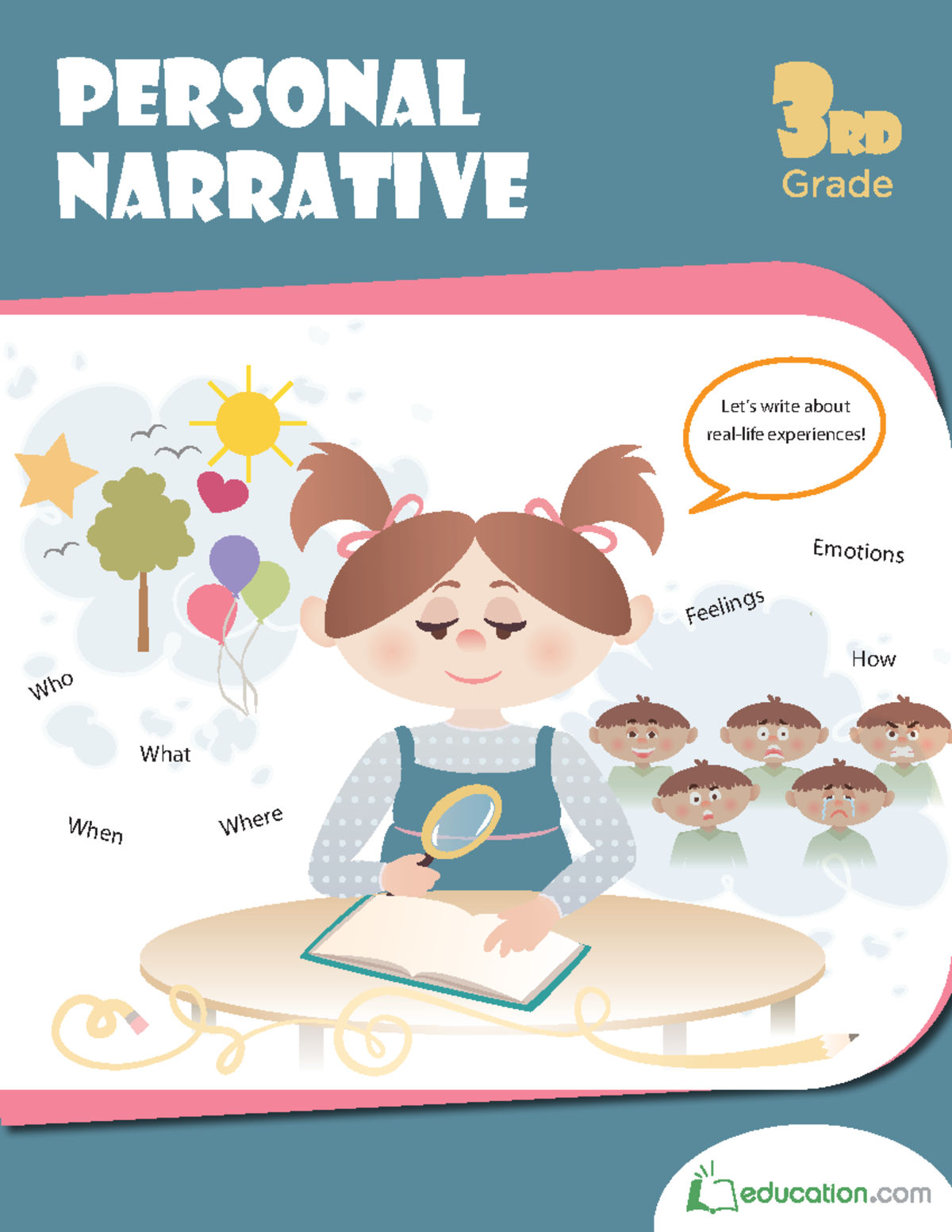 Personal narrative writing workbook - personal narrative Who What When ...