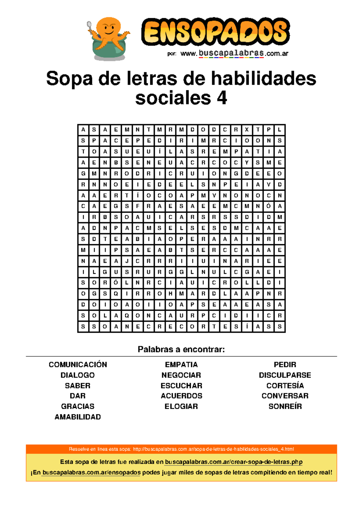 Sopa-de-letras-de-habilidades-sociales 4 - Sopa de letras de ...