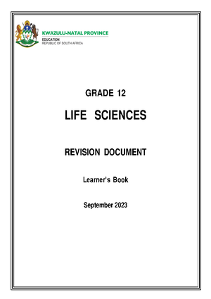 Maths Lit. P1 Revision Booklet - MATHEMATICAL LITERACY PAPER 1 REVISION ...