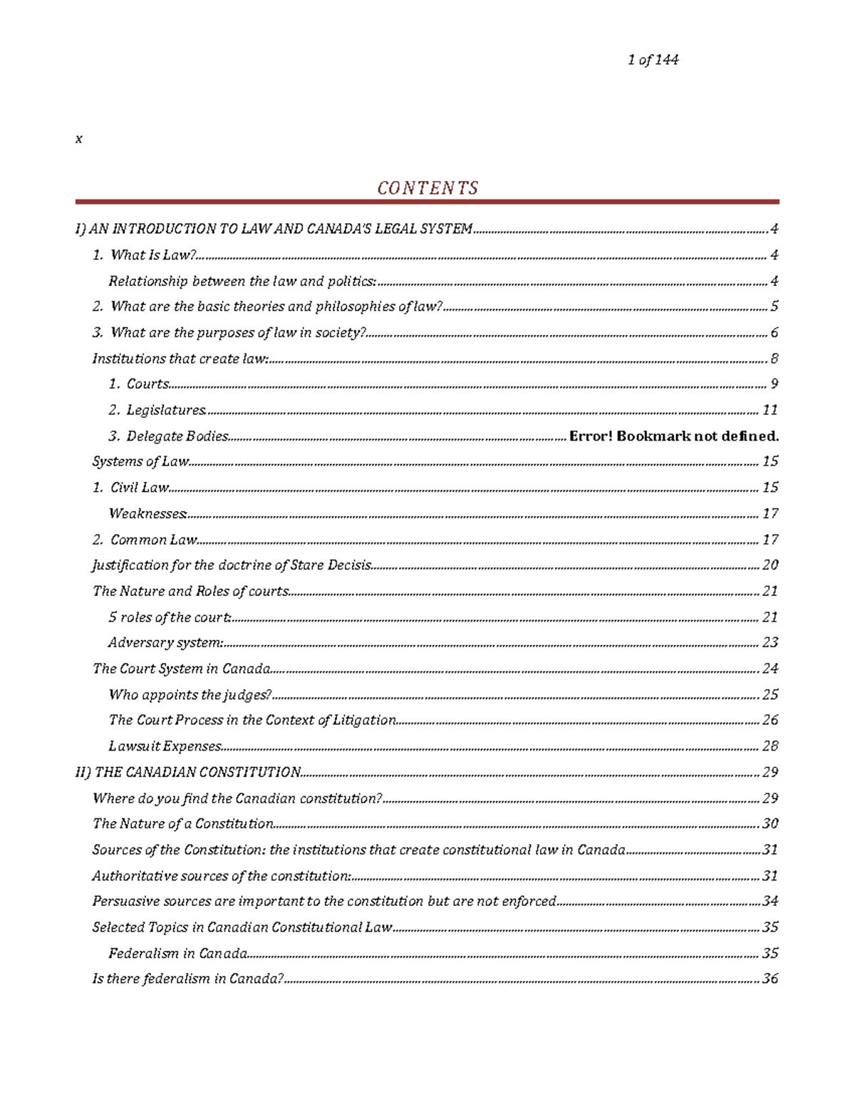 Lecture notes, lecture Full Course Lecture Notes - 145 pages of ...