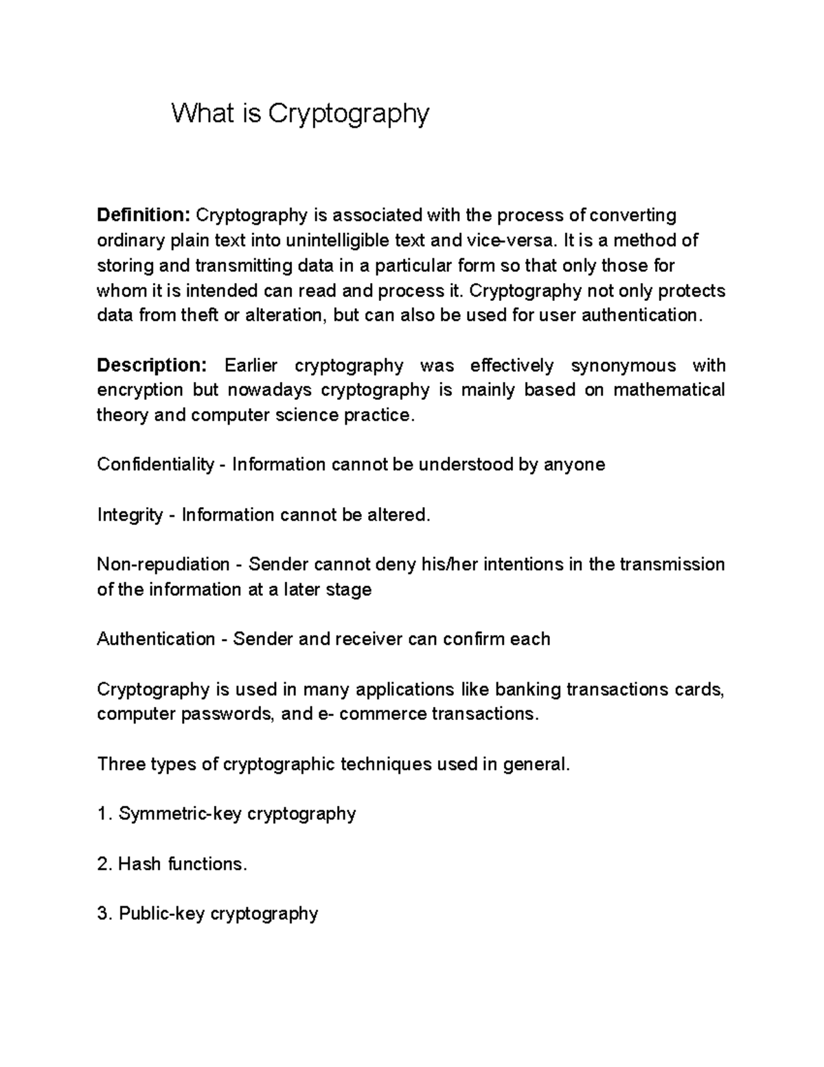 What Is Cryptography What Is Cryptography Definition Cryptography Is What Is Cryptography What Is Cryptography Definition Cryptography Is