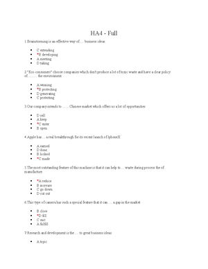 TEST1. Reading AND Writing - English - Studocu