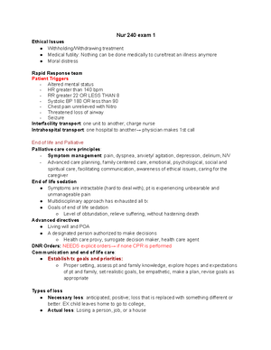 Cece's Study Guide - NCLEX - Table of Contents Head to Toe ...