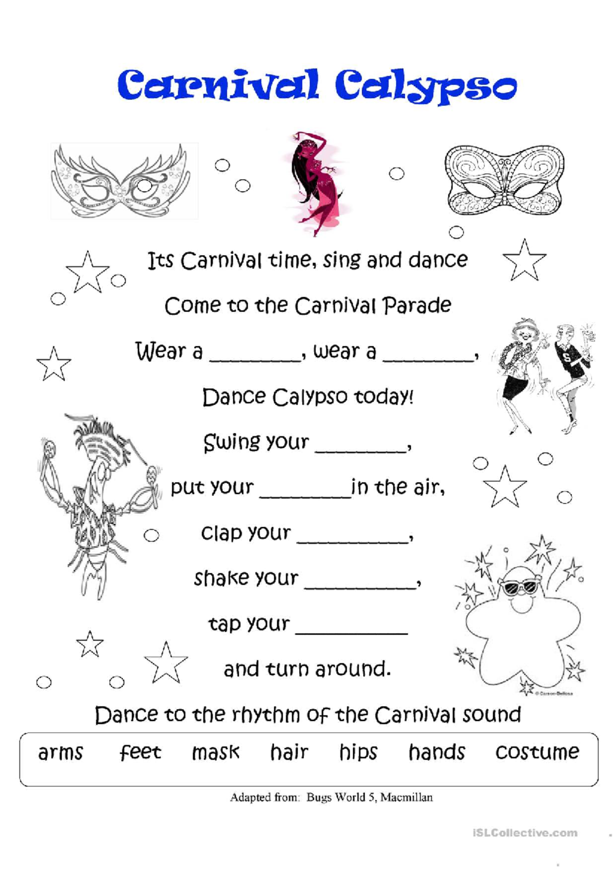 Carnival 2 exercises practice - English - UAB - StuDocu