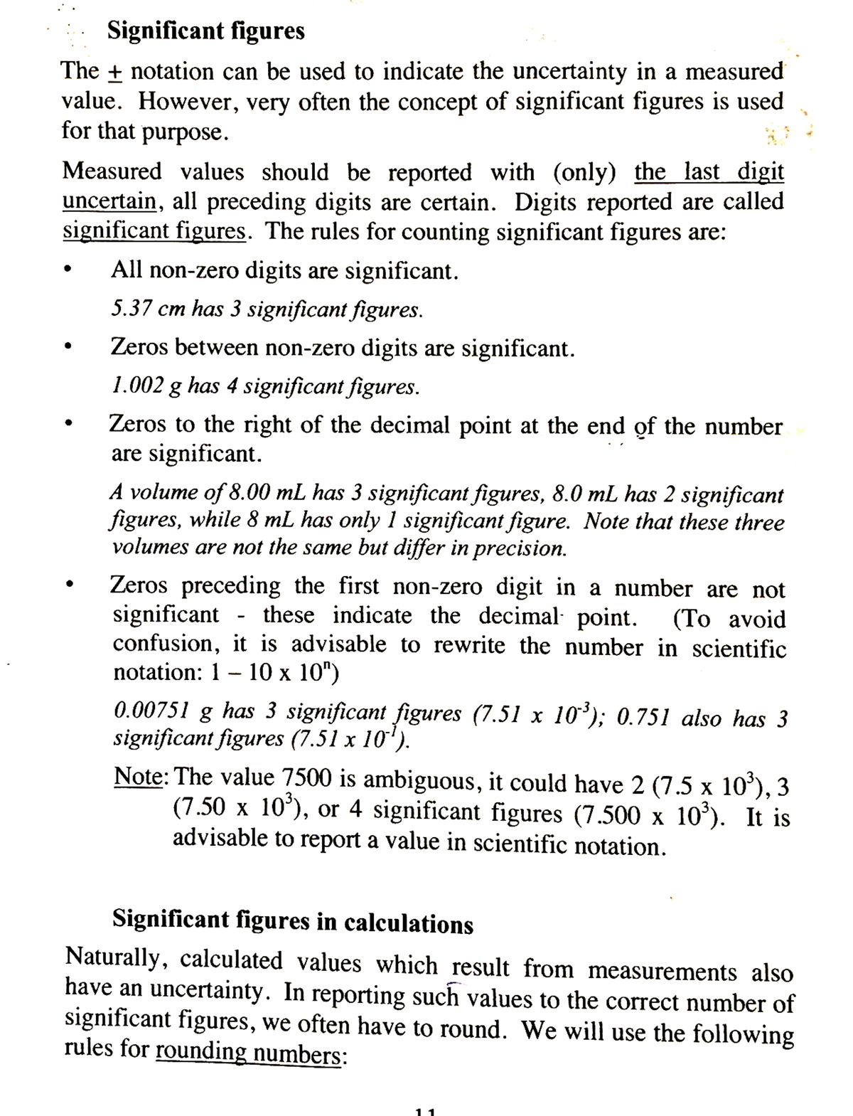 Significant Figures - introductory to mathematics - UB - Studocu