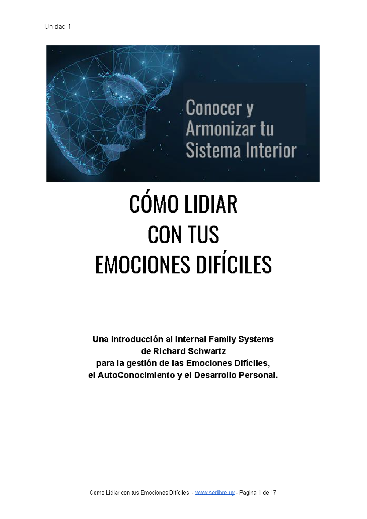 Una introducion al Sistema de la Familia - Unidad 1 CÓMO LIDIAR CON TUS ...