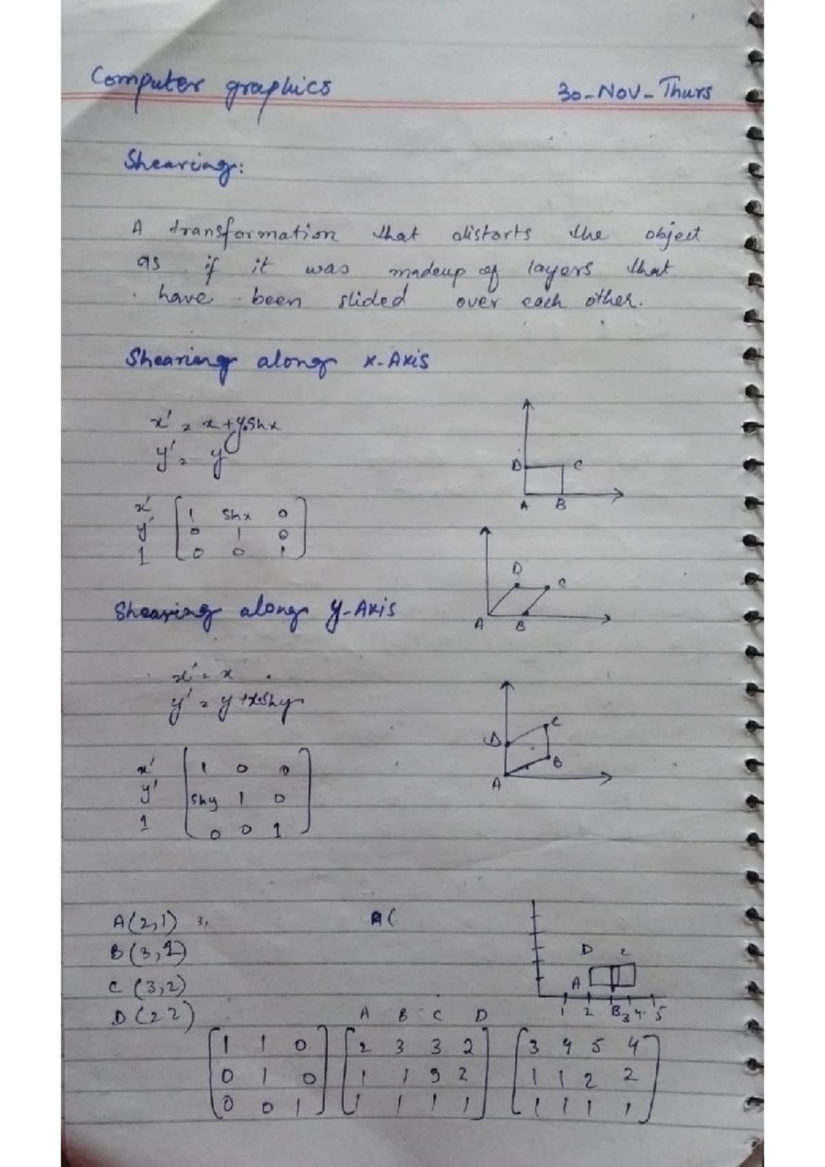 CG 2nd pdf after mid - computer graphics - Studocu