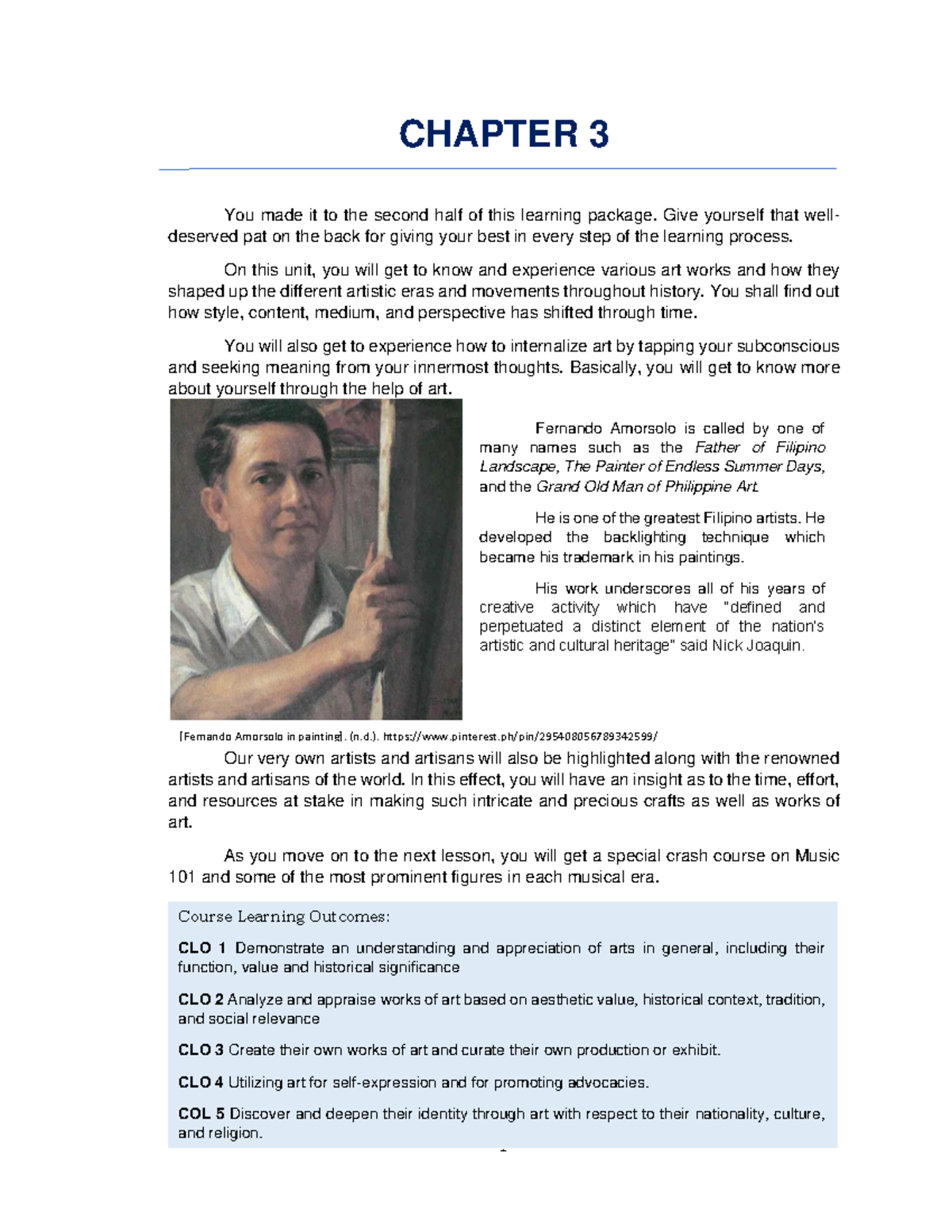 Module-3 - Practice well - CHAPTER 3 You made it to the second half of ...