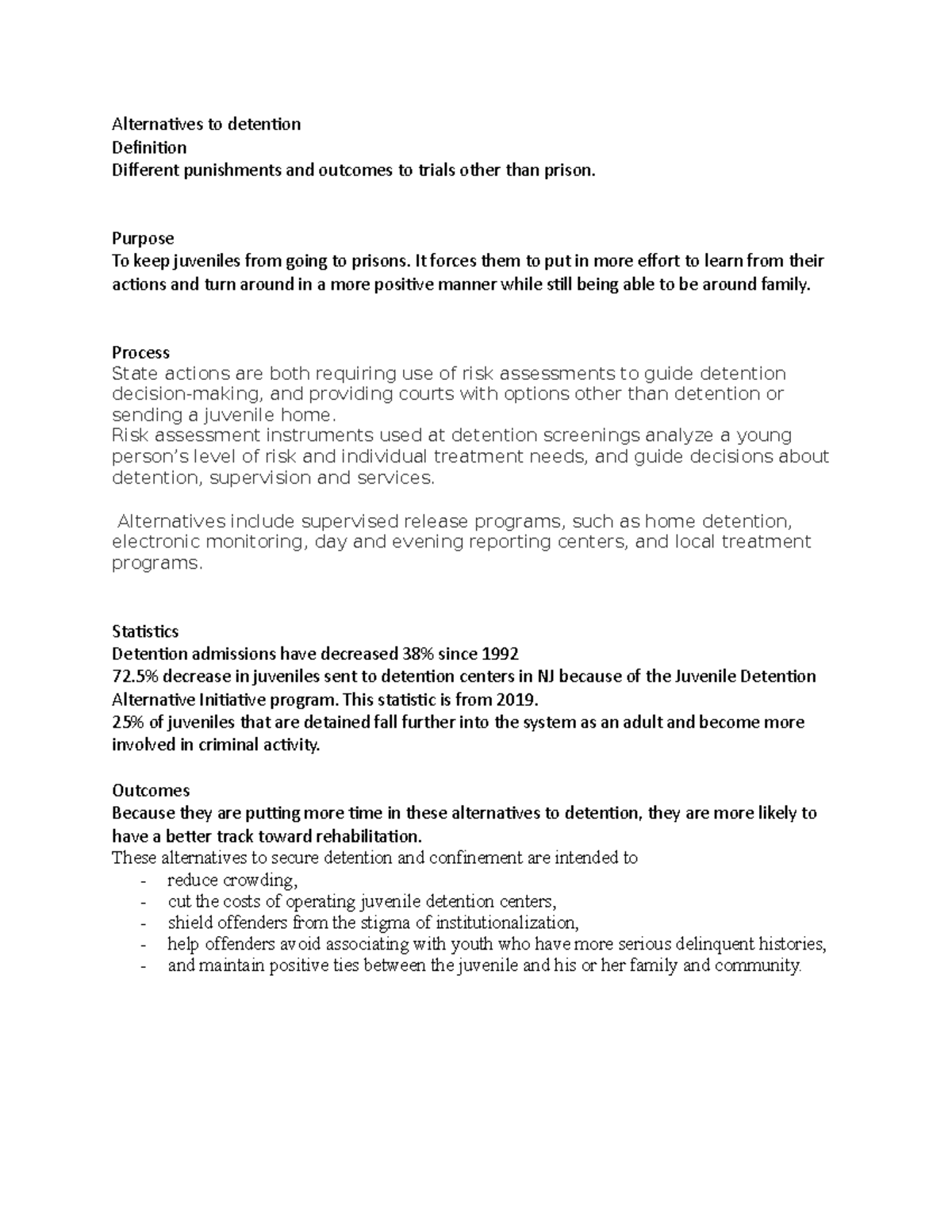 Alternatives to detention - Alternatives to detention Definition ...