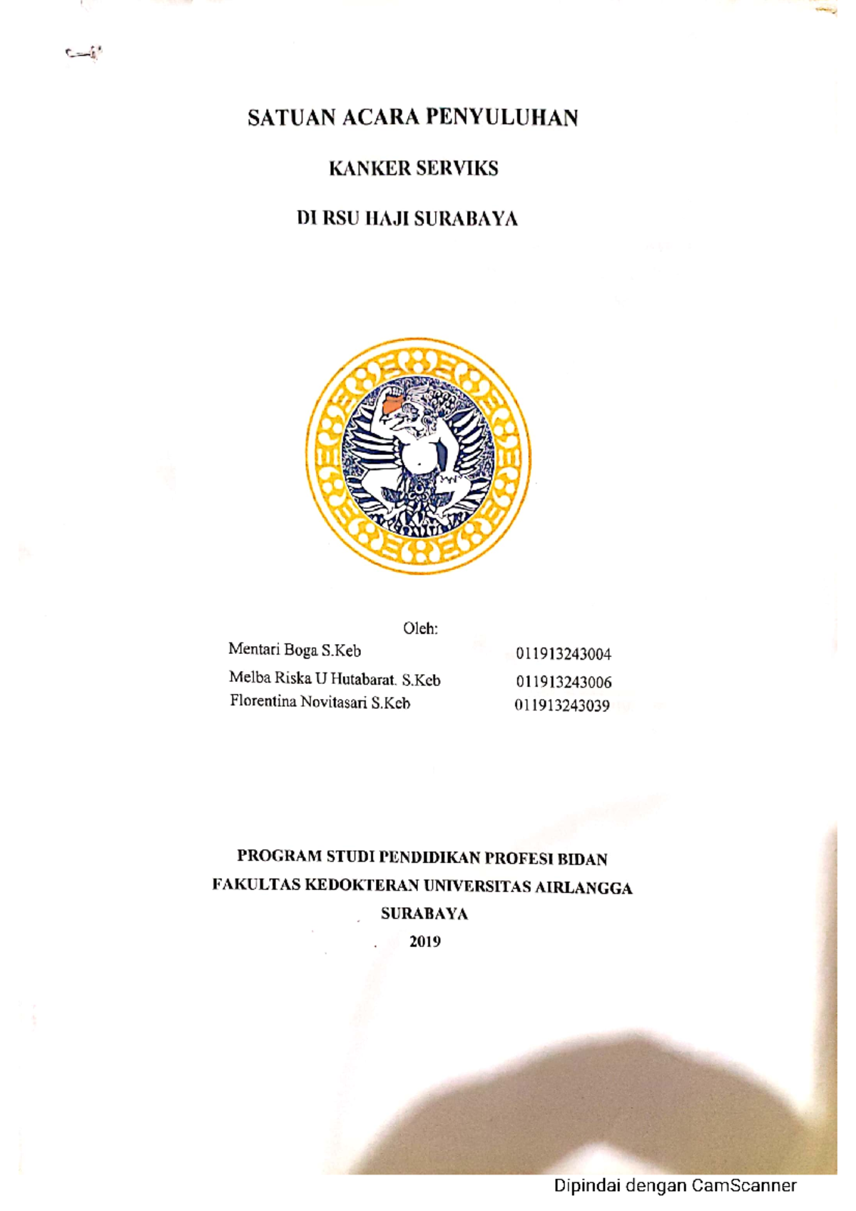 SAP ginek - ginecology - Kebidanan Patologis - Studocu