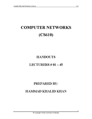 Paragrah exercise - Summary Computer Networks - 4 What a paragraph is ...
