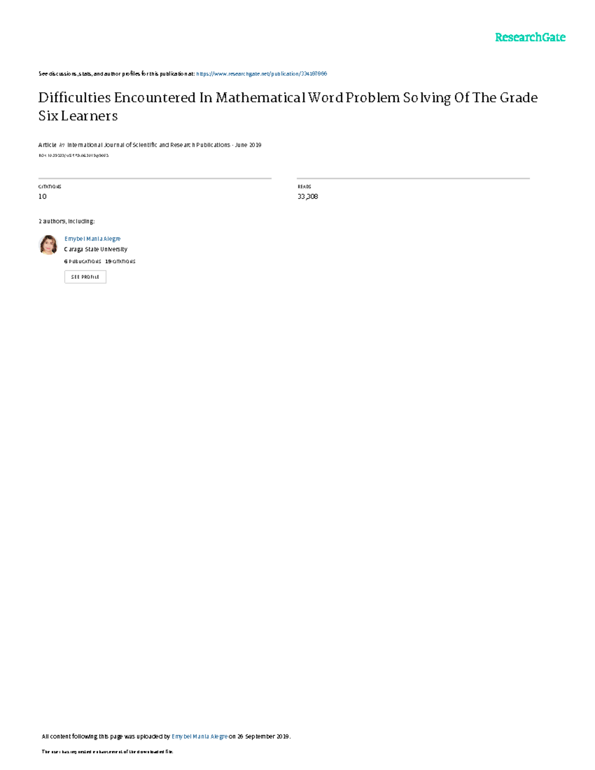 Mathematicalwordproblempublished - See discussions, stats, and author ...