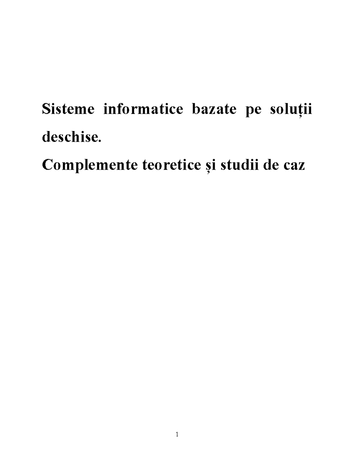 RCSD Partea 1 comenzi Linux - Sisteme informatice bazate pe soluții ...