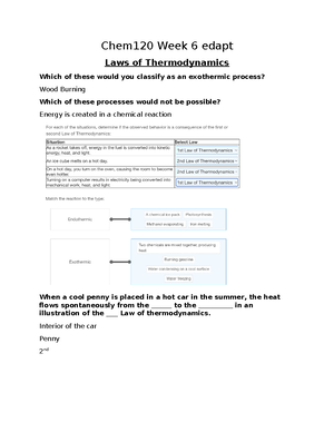 Chem120 Week 7 edapt - Chem120 Week 7 edapt: Biochemistry Lipids Which ...