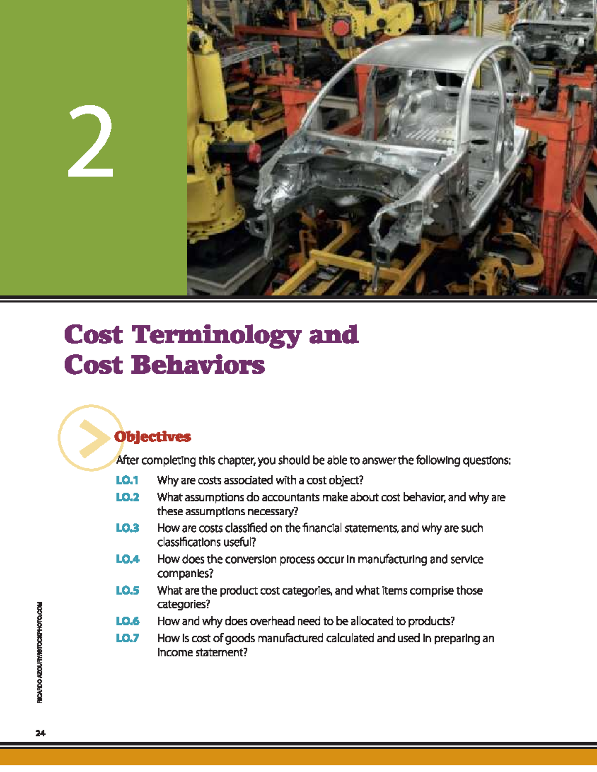 CA Chap 2 - Learning materials for cost accounting - Cost Accounting ...