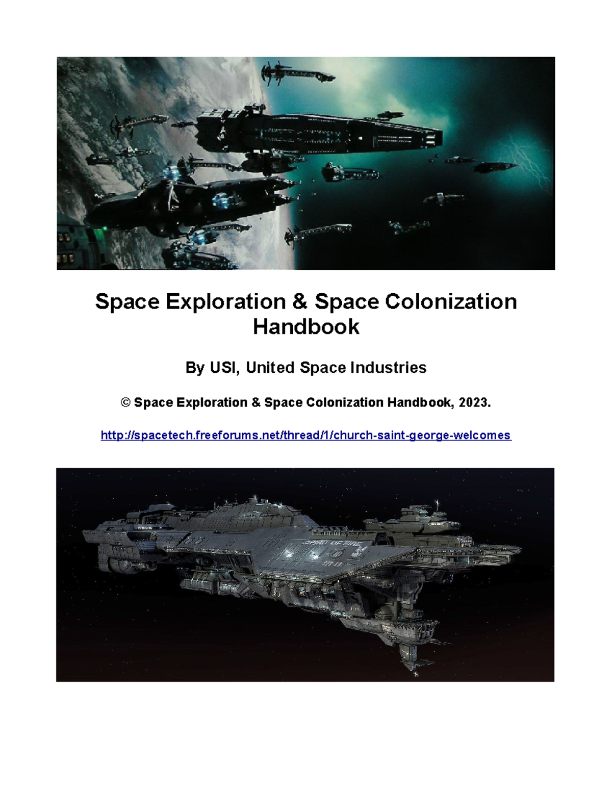 Space exploration & space colonization handbook - Space Exploration ...