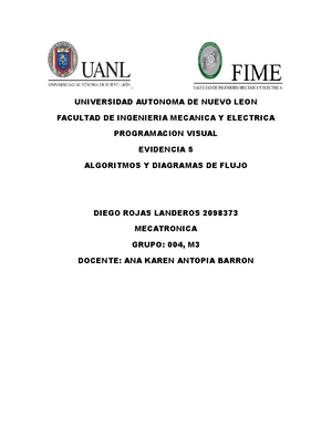 Investigación Algoritmos - Universidad Autónoma de Nuevo León Facultad ...
