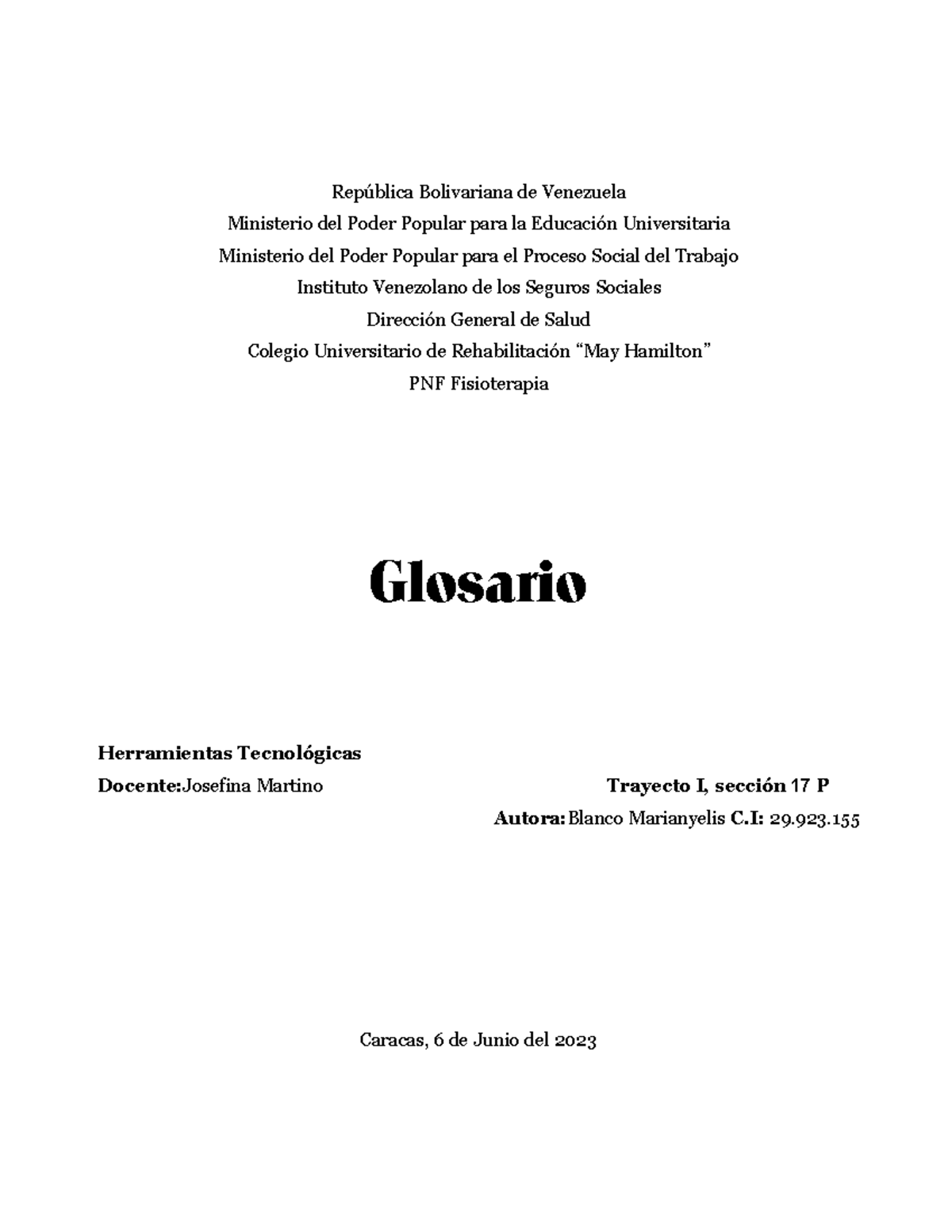May Hamilton - Marianyelis blanco - Herramientas Tecnológicas Docente ...