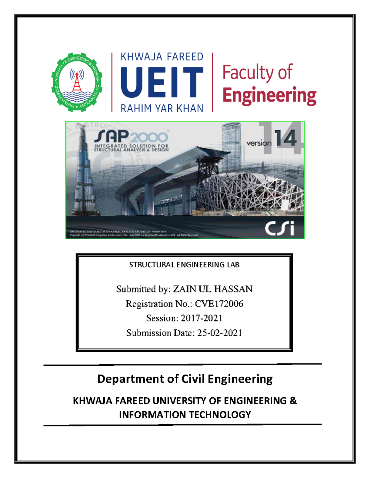 Design Project Structural Engineering - Department of Civil Engineering ...