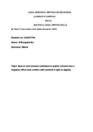 SALJ-Style-Guide - Notes for legal referencing - SALJ HOUSE STYLE ...