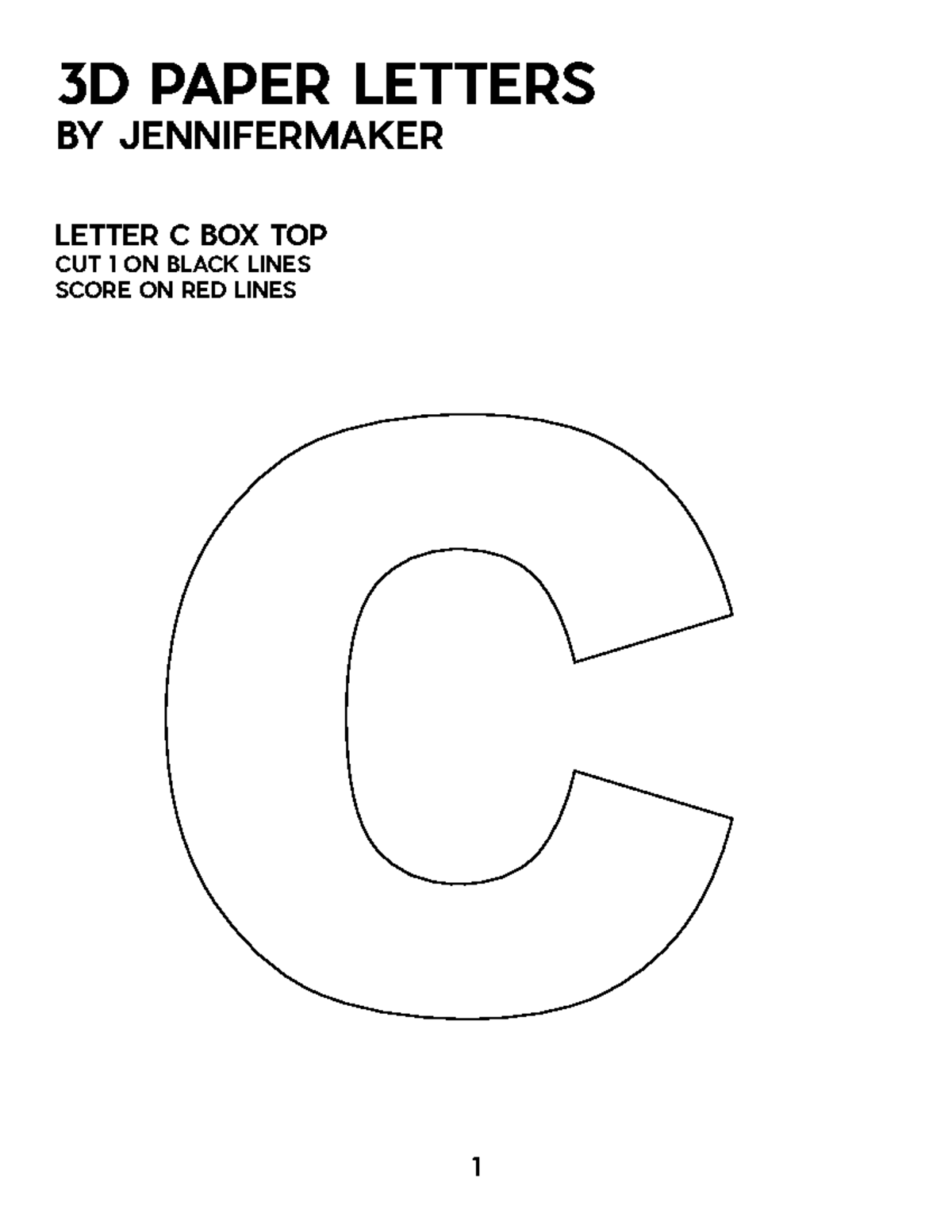 3d paper letters c jennifermaker PDF - Realism and the Novel - LETTER C ...