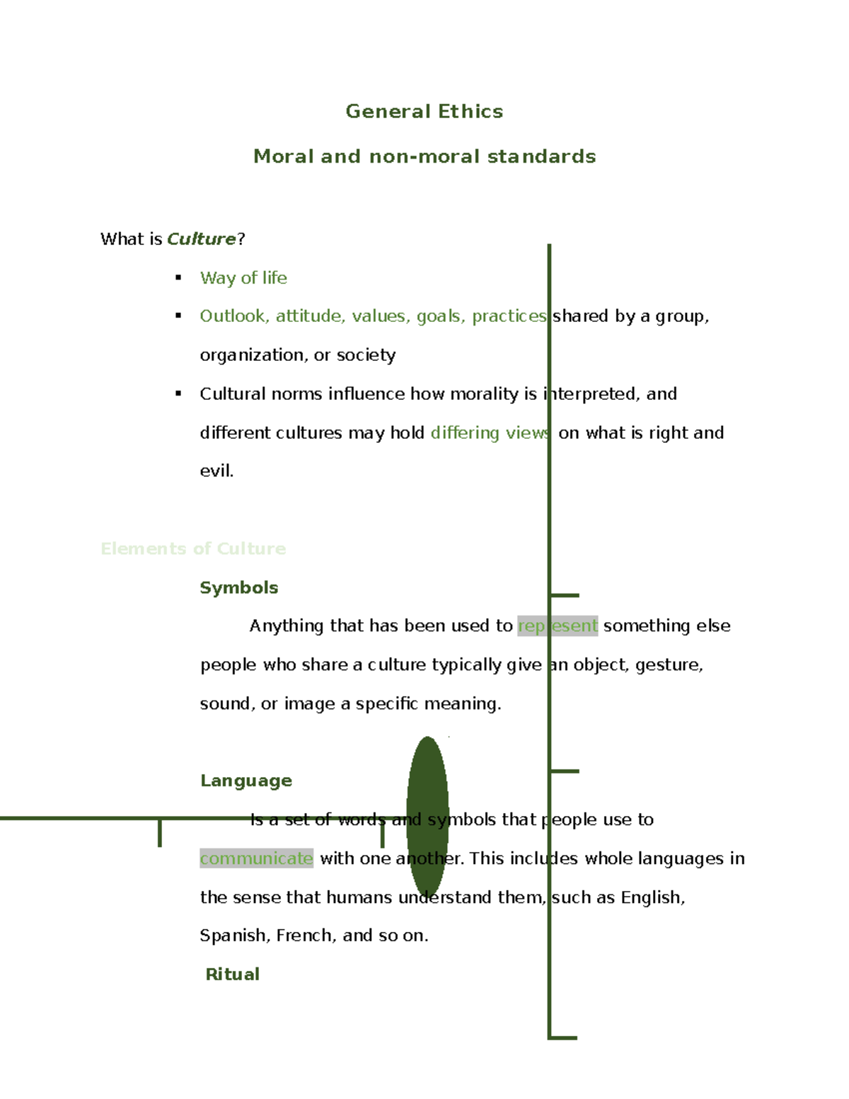 General Ethics Module 1 - Studocu