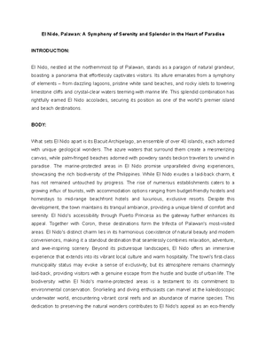 Answers to Exercises - Answers to Exercises Chapter 1: preliminary ...