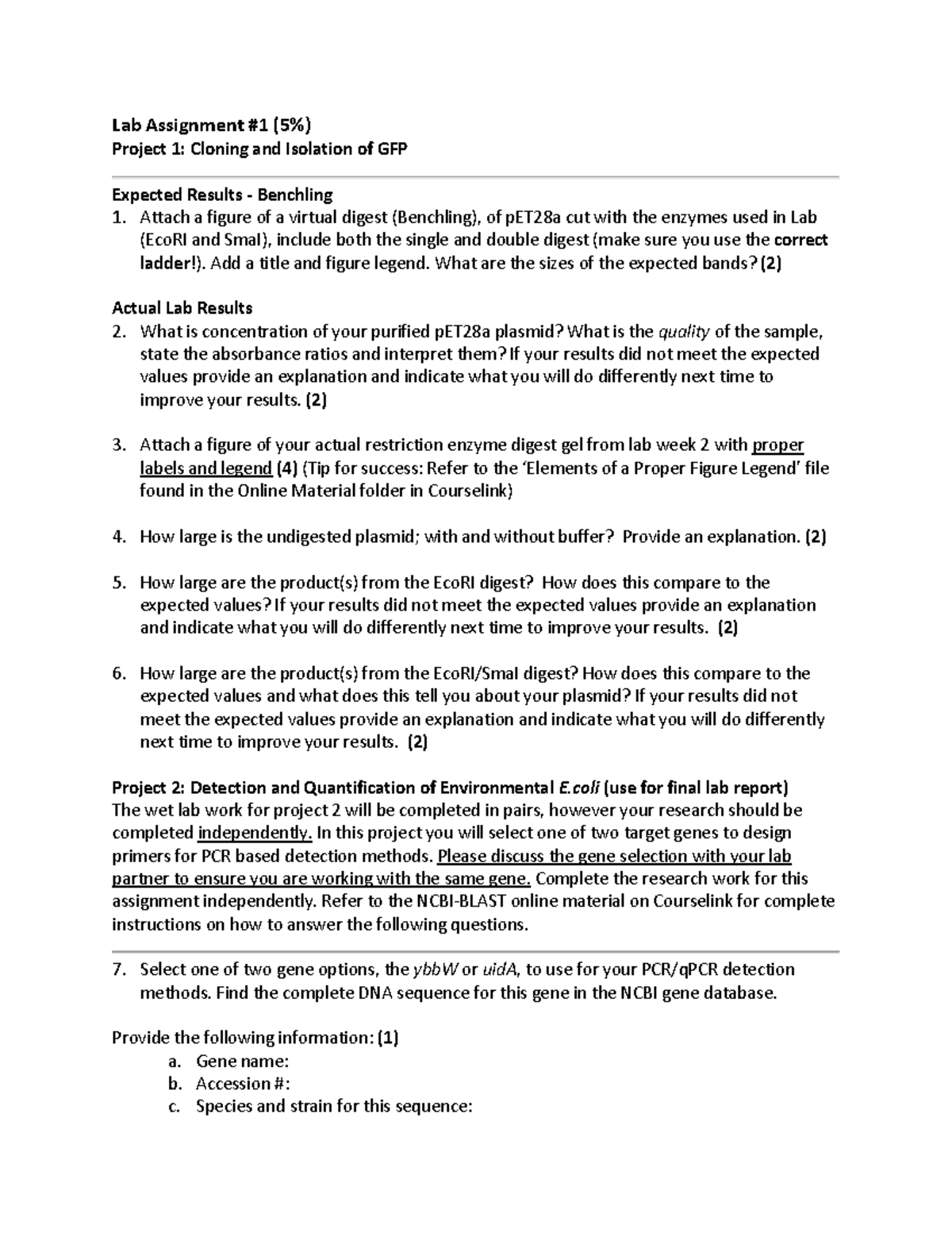 F23 Lab Assignment 1 - Lab Assignment #1 (5%) Project 1: Cloning and ...