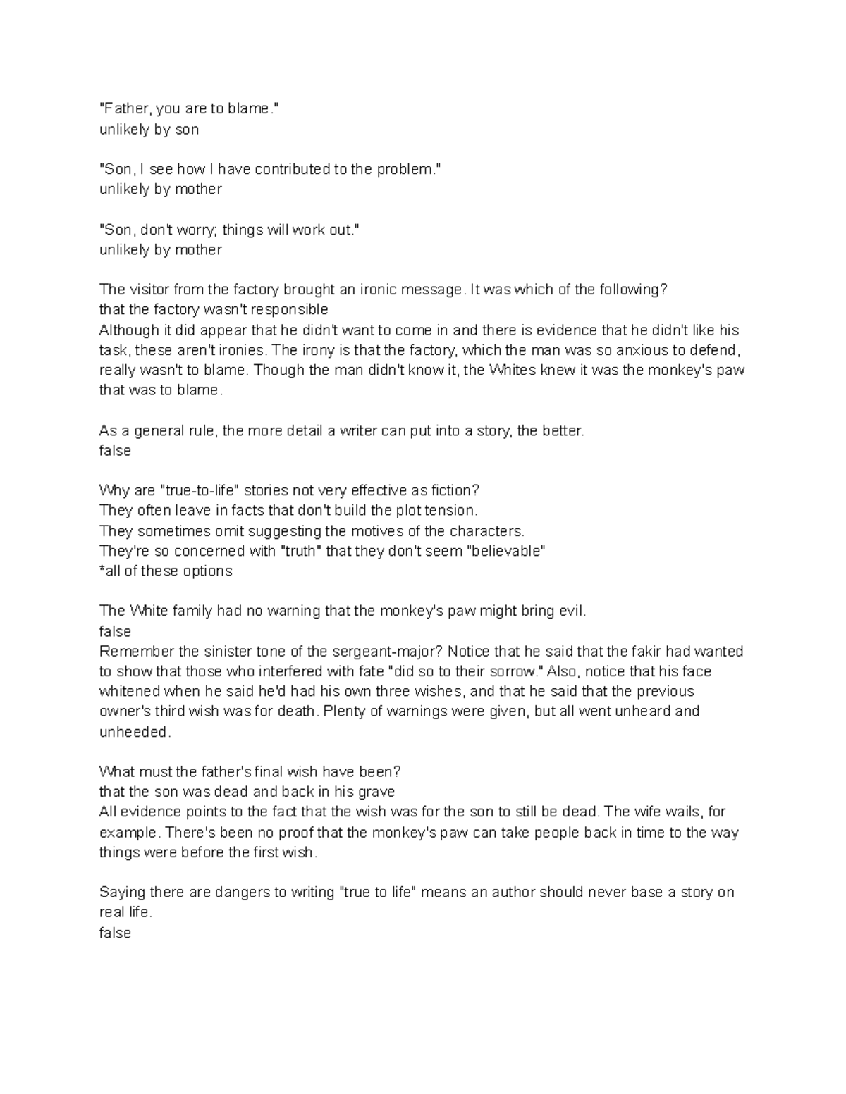 C12 - Ronald Kuka - "Father, you are to blame." unlikely by son "Son, I ...