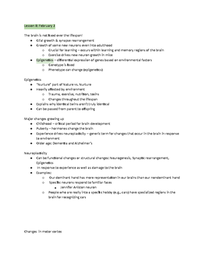 Unit 5 psych 220 - notes and diagrams - Lesson 4: March 9 Homeostasis ...